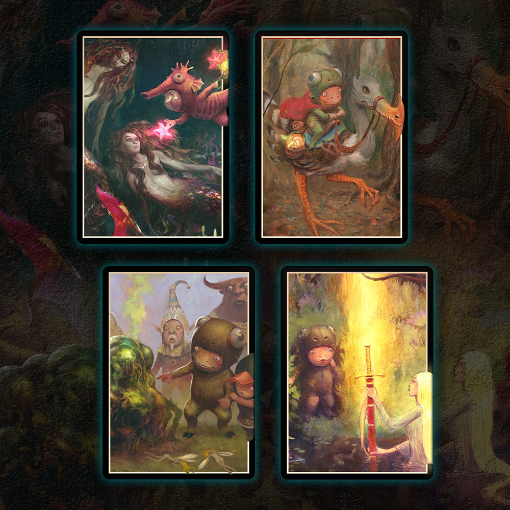 Magic MTG Arena Nils Hamm Sleeves Secret Lair Code